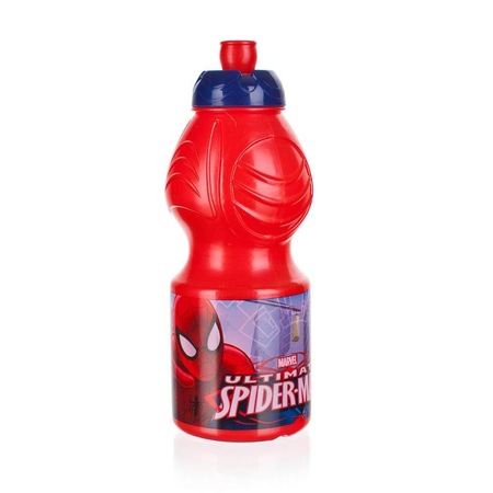 Sticla de apa pentru copii, Plastic, Spider-Man, 350 ml, Multicolor ...