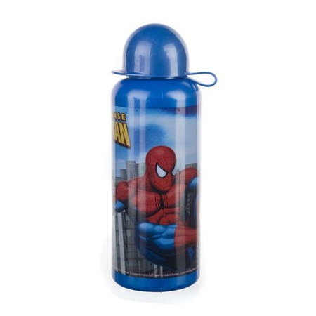 Sticla de apa pentru copii, Plastic, Spider-Man, 440 ml, Multicolor ...