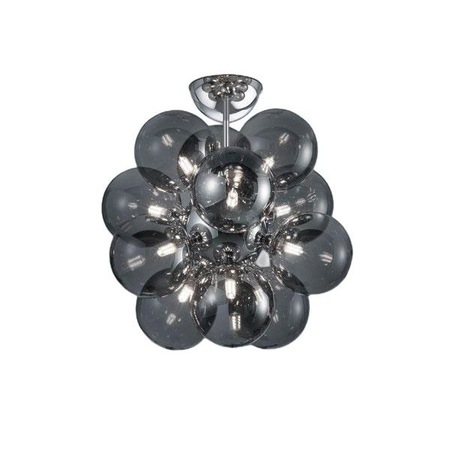 Lustra Alicia, Trio, Metal, Soclu G9, Negru - eMAG.ro