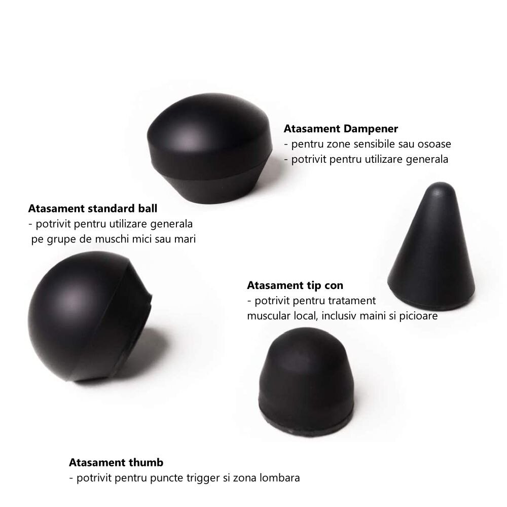 Aparat vibromasaj Therabody, Theragun Prime 4th generation, 1750 - 2400 ...