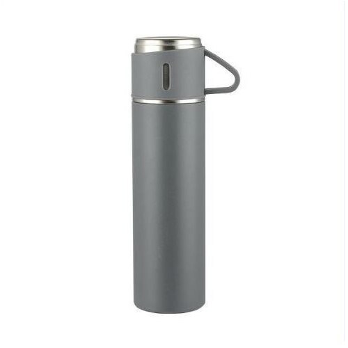 Termos, Inox, 3 cani, Gri, 500 ml - eMAG.ro