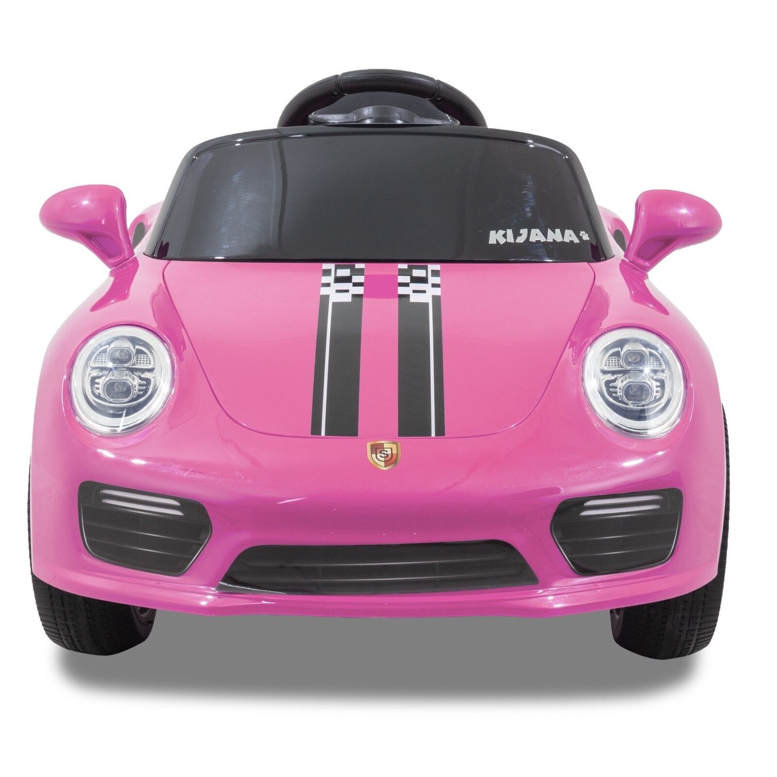 Masina electrica pentru copii, Kijana, Plastic, Roz - eMAG.ro