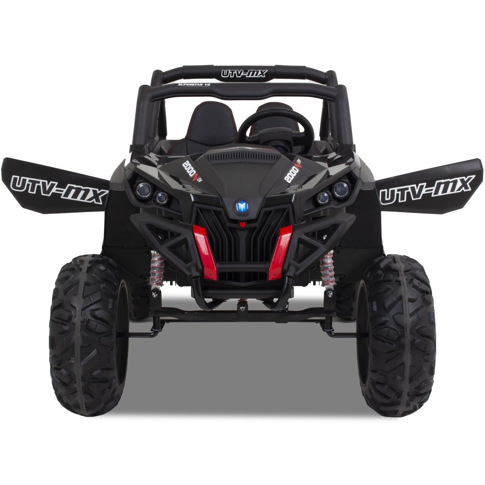 Masinuta electrica pentru copii beach buggy, Kijana, Plastic, Negru ...