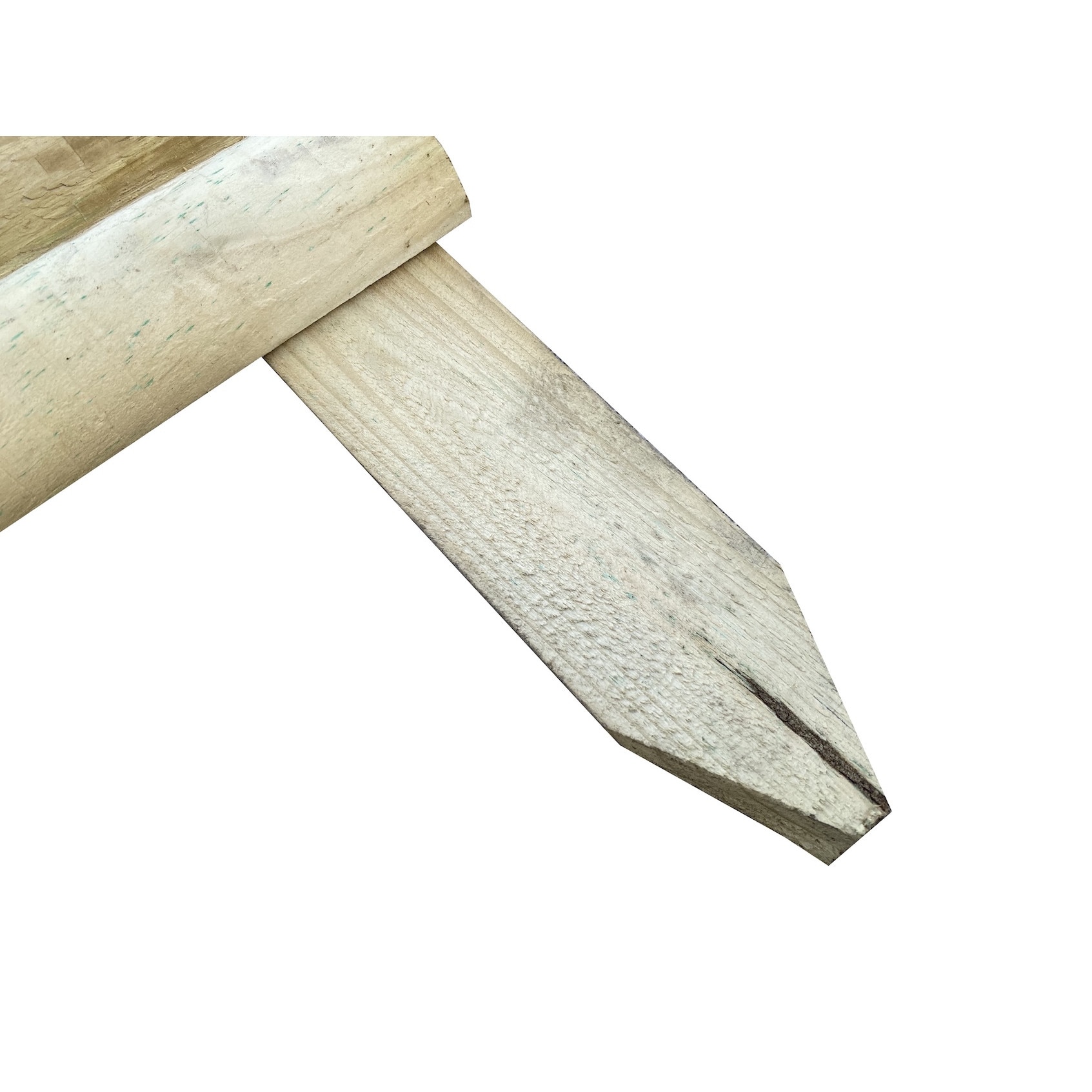 Gard pentru gradina, Lemn, 16 Buc, 55x15x30cm, Lemn, Maro - eMAG.ro