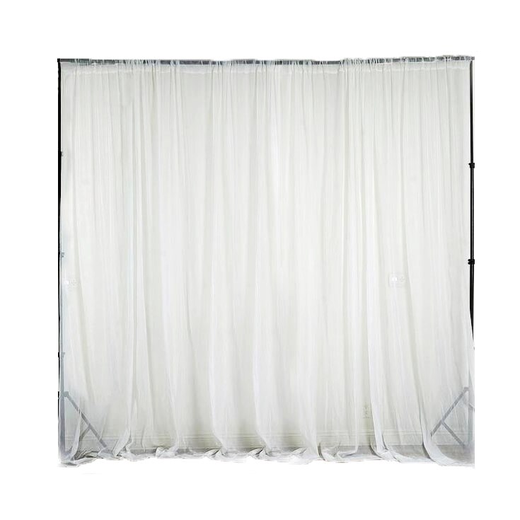 Set 2 panouri fundal foto eveniment 200x300cm, tull alb - eMAG.ro