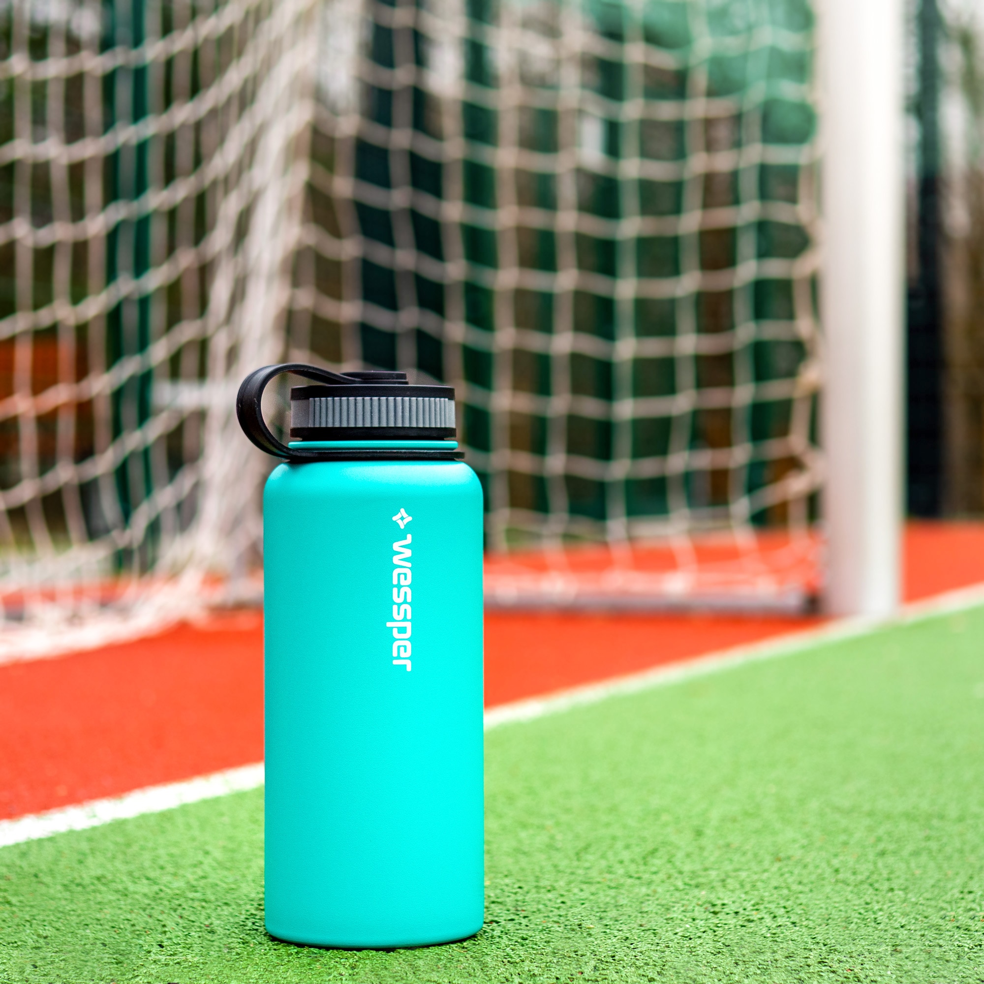 Sticla Termos din inox, Wessper ActiveMax Steeline, 700ml, Sea - eMAG.ro