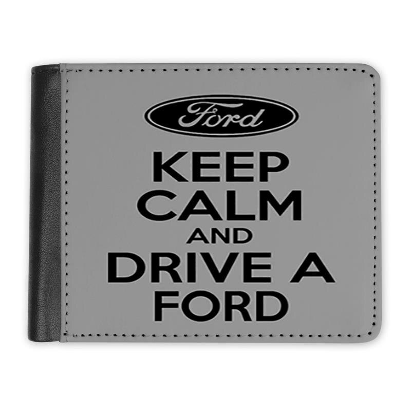 Portofel Keep Calm and Drive a Ford, Mobiltokguru, Gri - eMAG.ro