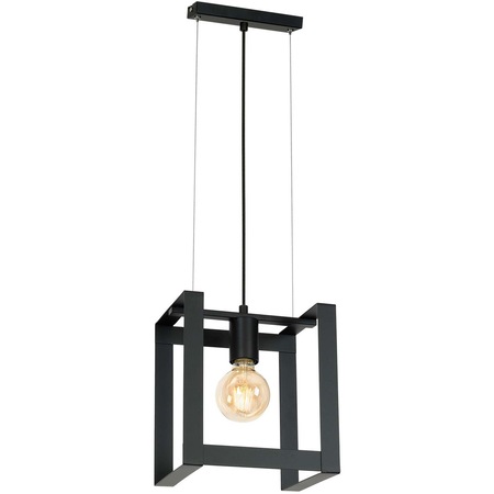 Pendul de iluminat, Luminex, Metal, Soclu E27, Negru - eMAG.ro