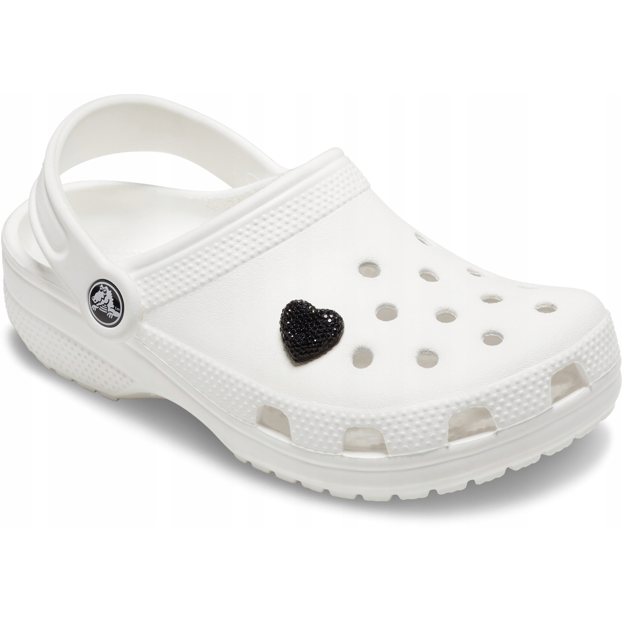 Accesoriu Crocs Jibbitz, Inima neagra tepoasa, Multicolor - eMAG.ro