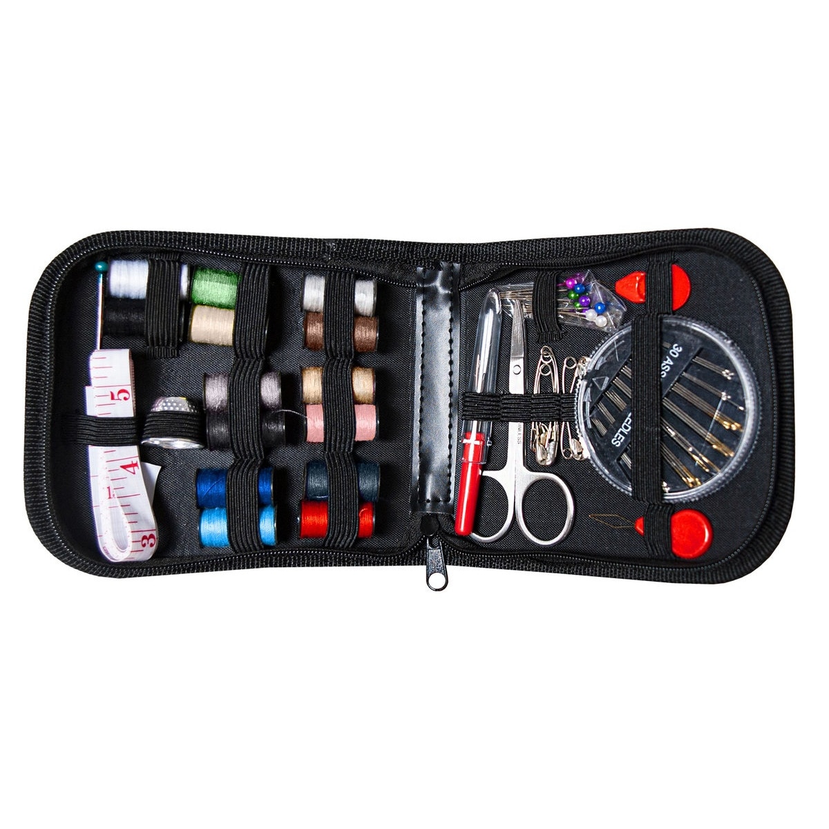 Set pentru cusut ISP "Likesmart 0485", 14 papiote de ata colorate, 30 ...