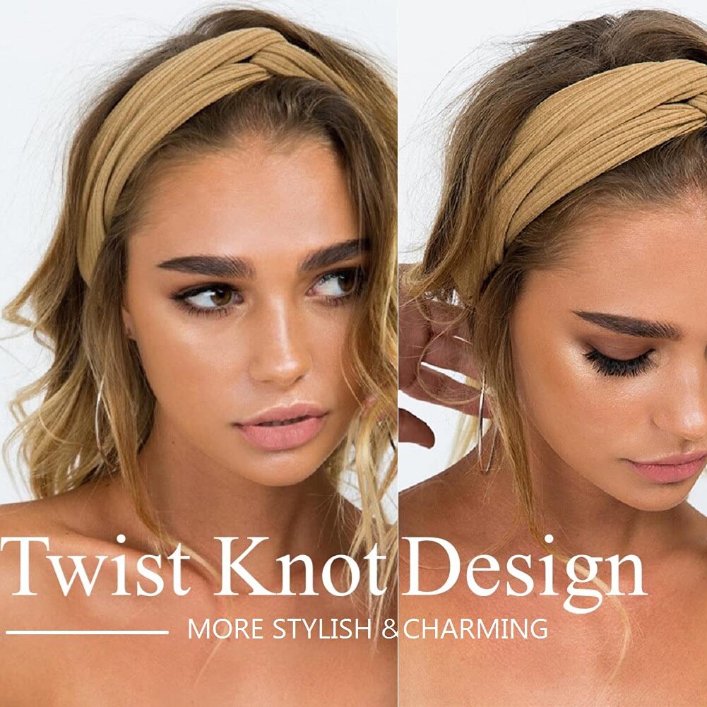 Set 8 bentite de par, SANSAME, Textil, Multicolor - eMAG.ro