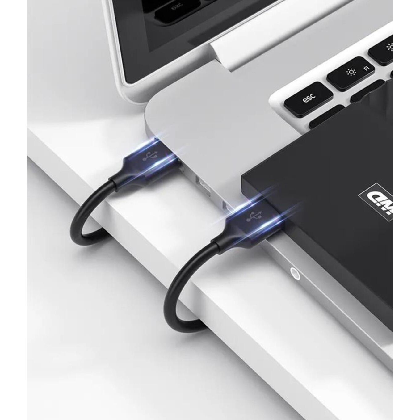 Cablu USB 3.0, FAC, 0.5m, Negru - eMAG.ro