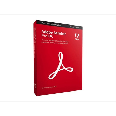 Adobe Acrobat Pro DC 2023, 1 éves kereskedelmi előfizetés, Windows ...