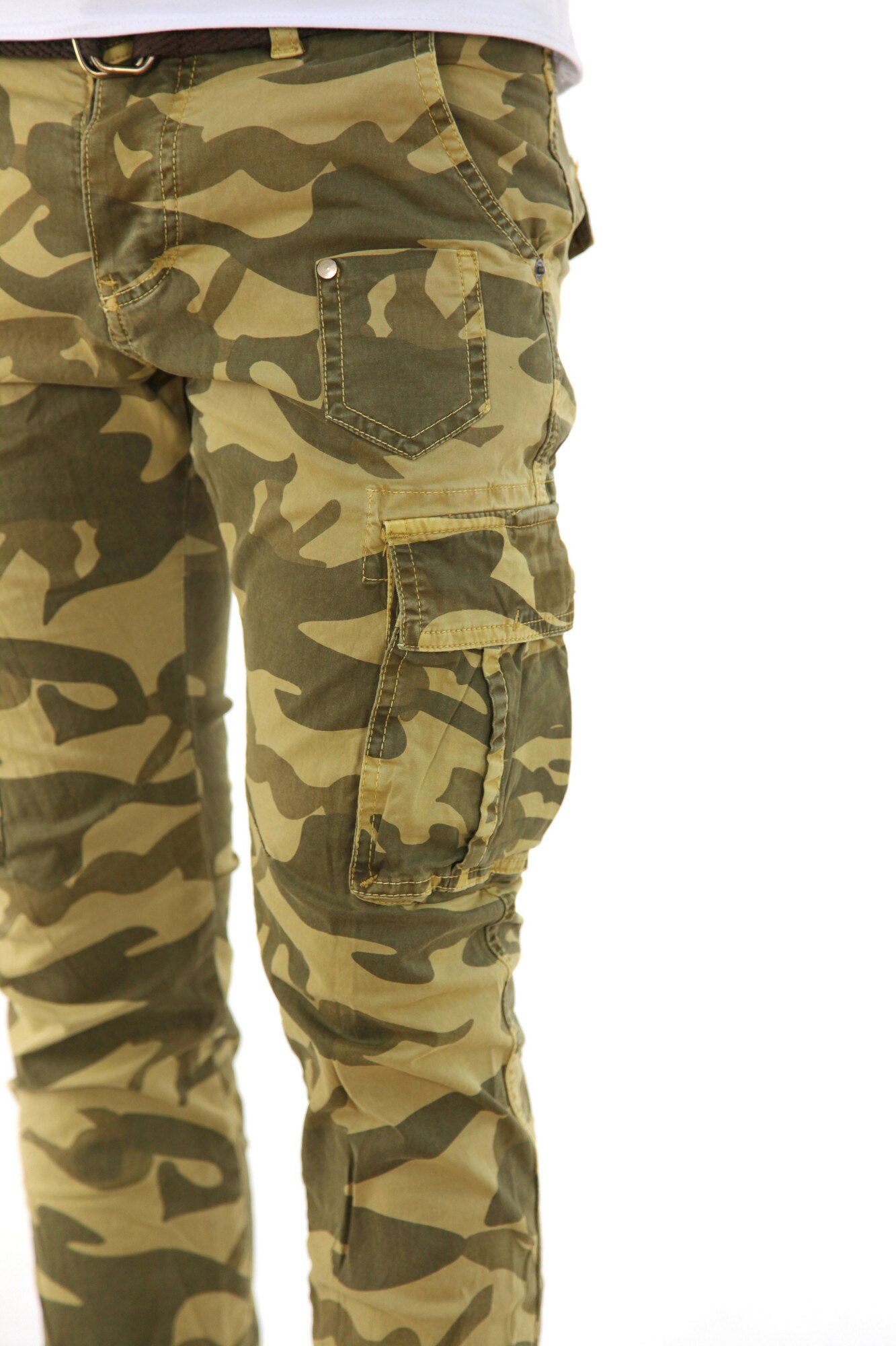 Pantaloni casual, camuflaj, salvari, de barbati, 32 - eMAG.ro