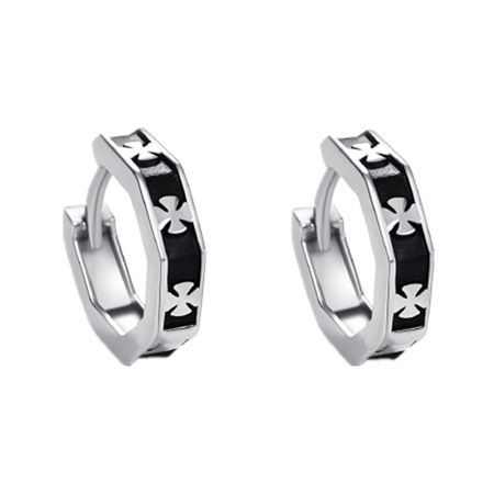 Cercei barbati vintage punk, 1.6CM - eMAG.ro