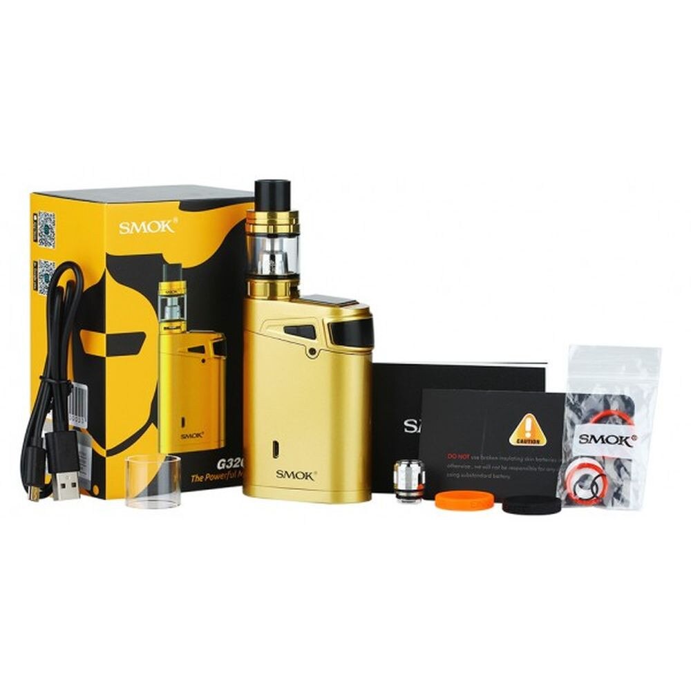 Kit Tigara Electronica Smok Marshal G320 TFV8 Big Gold - eMAG.ro