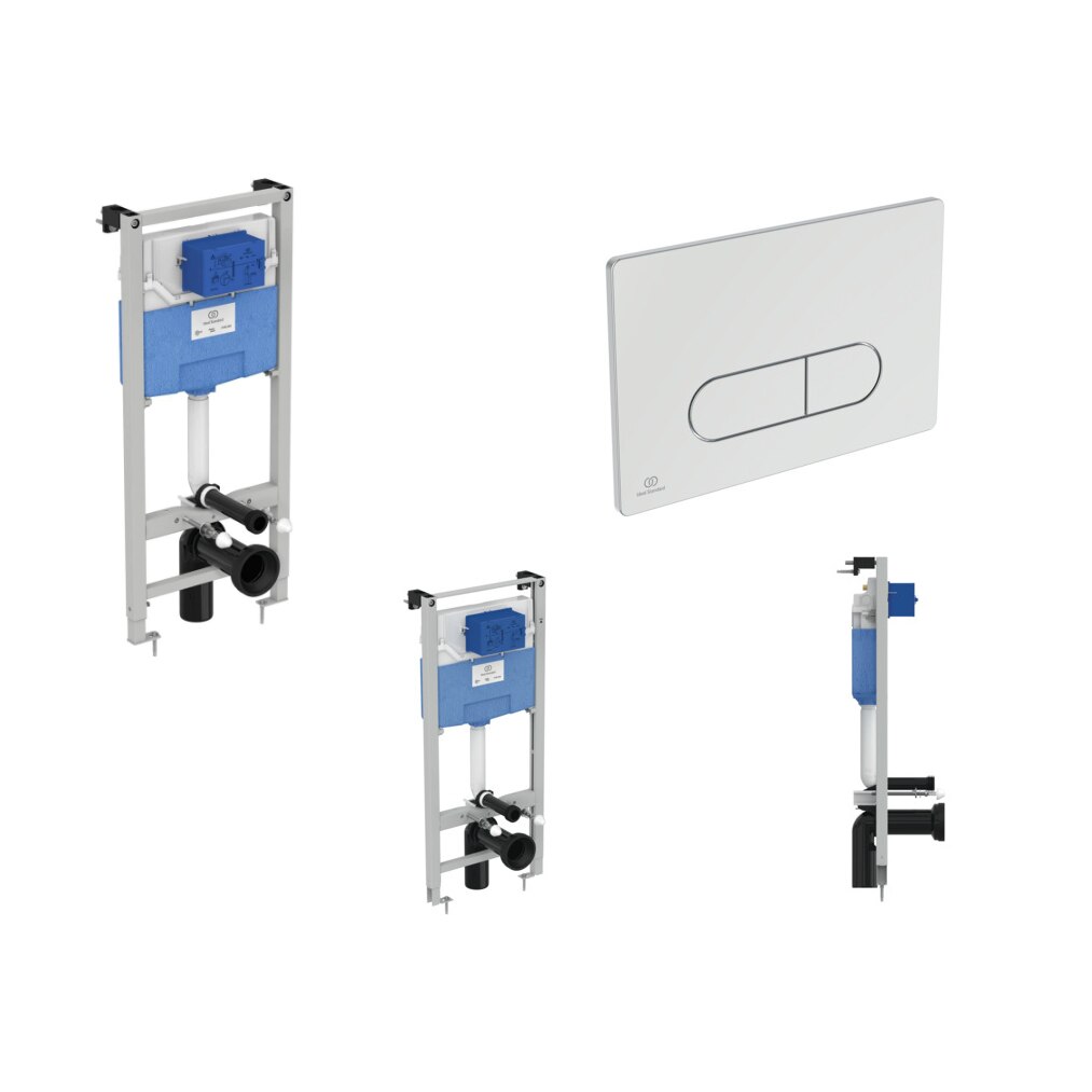 Pachet Rezervor IDEAL STANDARD ingropat rigips Prosys cu clapeta Oleas ...