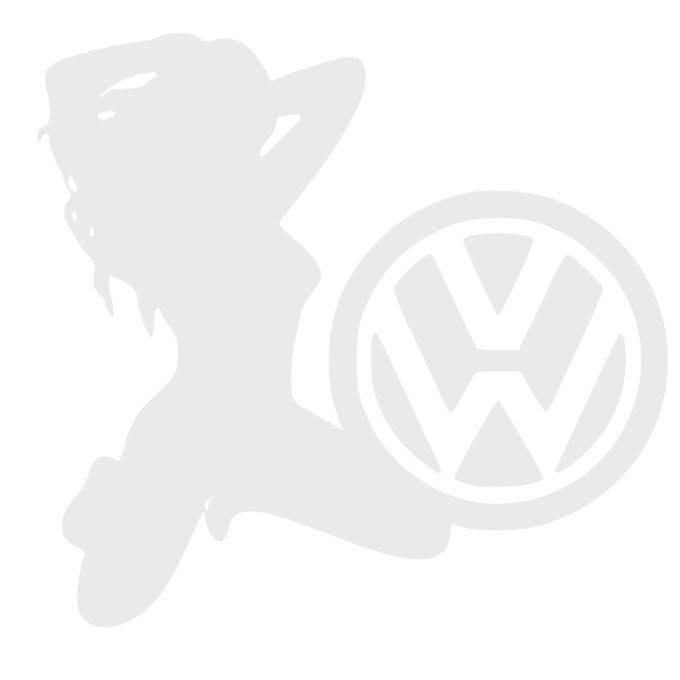 Sticker Volkswagen Sexy 1 Dimensiune 10 Cm Culoare Alb Emagro