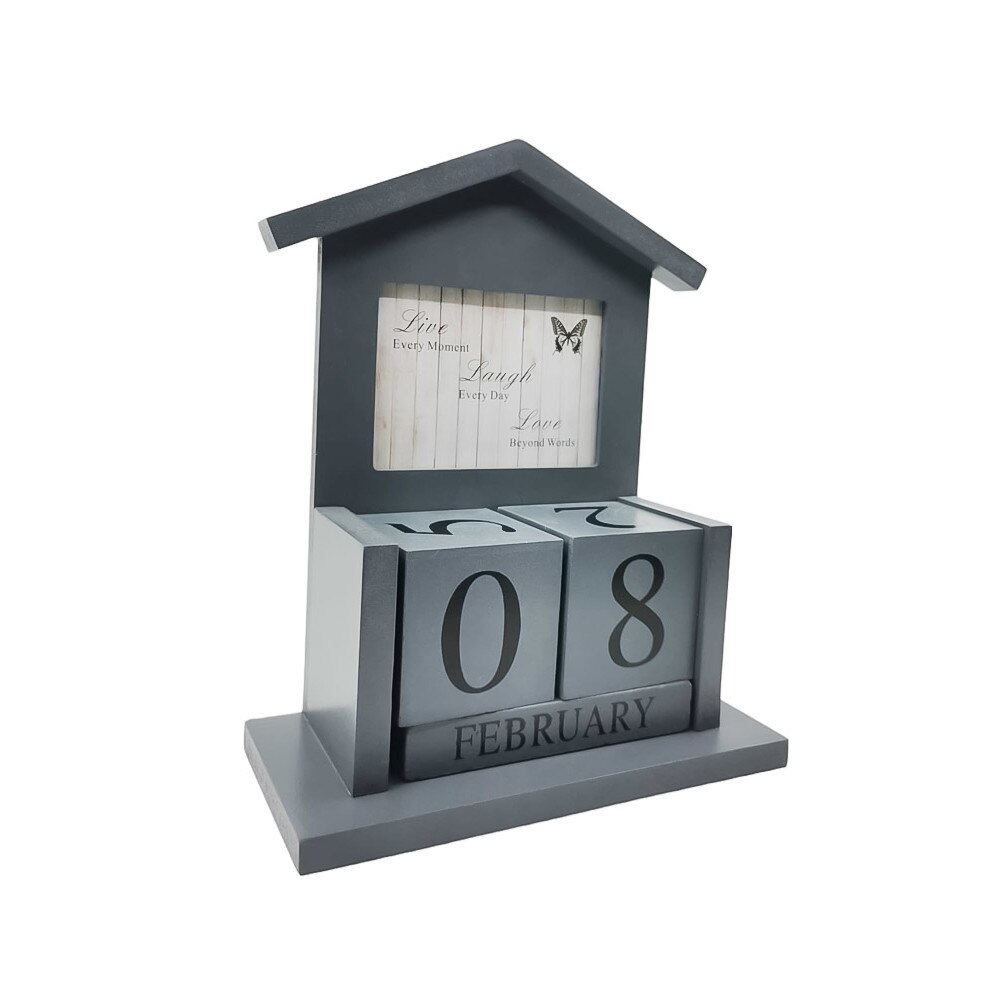 Obiect decorativ Little House, are calendar si mesaj inspirational ...
