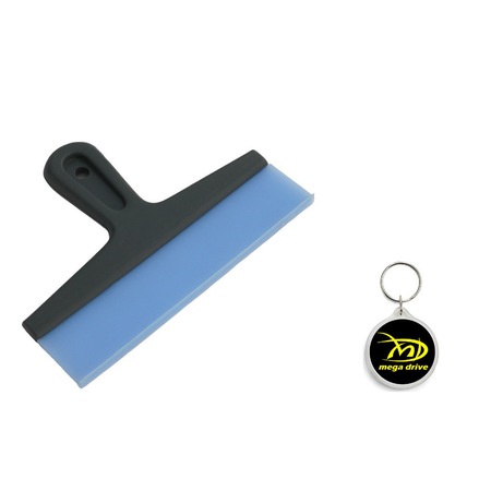 Set Curatitor Parbriz Cu Lamela Din Silicon cu Breloc Mega Drive - eMAG.ro
