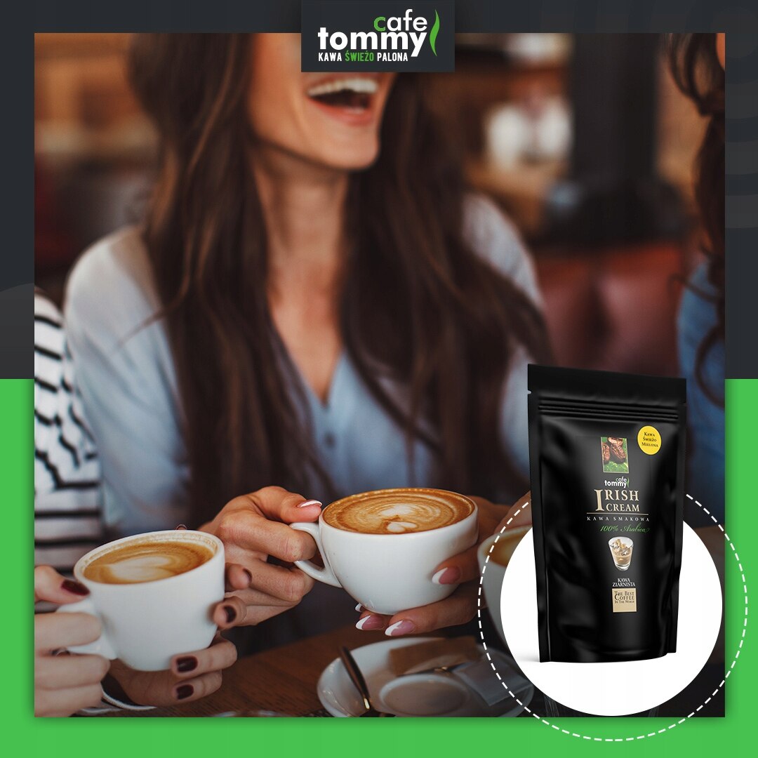 Cafea macinata Irish Cream, Tommy Cafe, 100% Arabica, 250 g - eMAG.ro