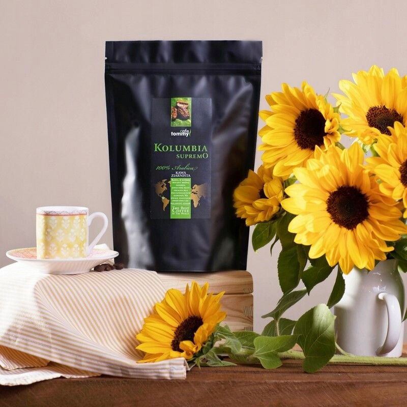 Cafea Colombia Supremo, Tommy Cafe, 100% Arabica, 250 g - eMAG.ro