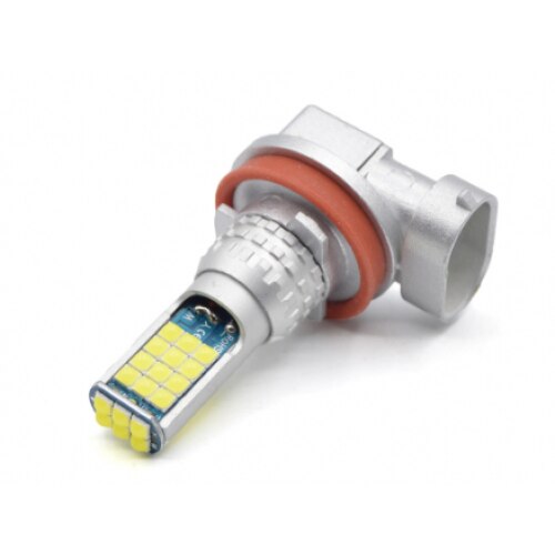 Set 2 Becuri Led H11 Auto COB 30 LED/Bec putere 90W temperatura 6000K ...