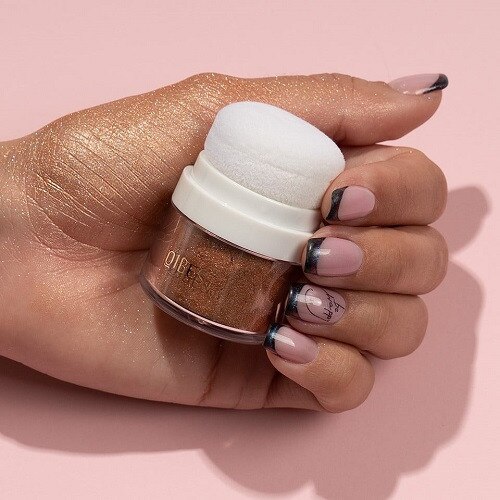 Iluminator pudra fata si corp, Qibest, Diamond, 03 - eMAG.ro