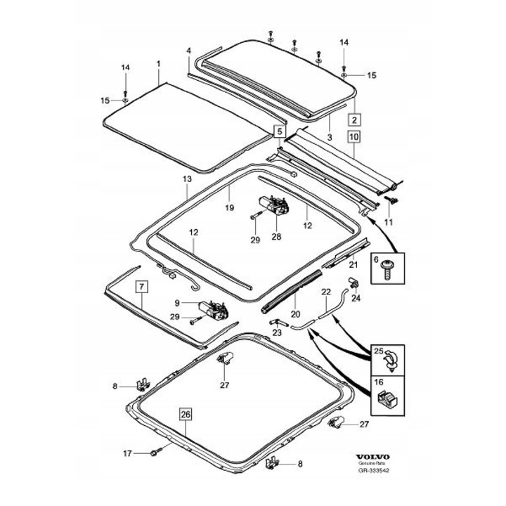 Deflector aer trapa auto, Volvo, Compatibil cu Volvo XC60 - eMAG.ro
