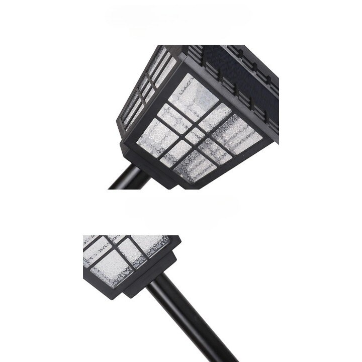 Lampa solara pentru gradina tip stalp, Alb Rece - eMAG.ro