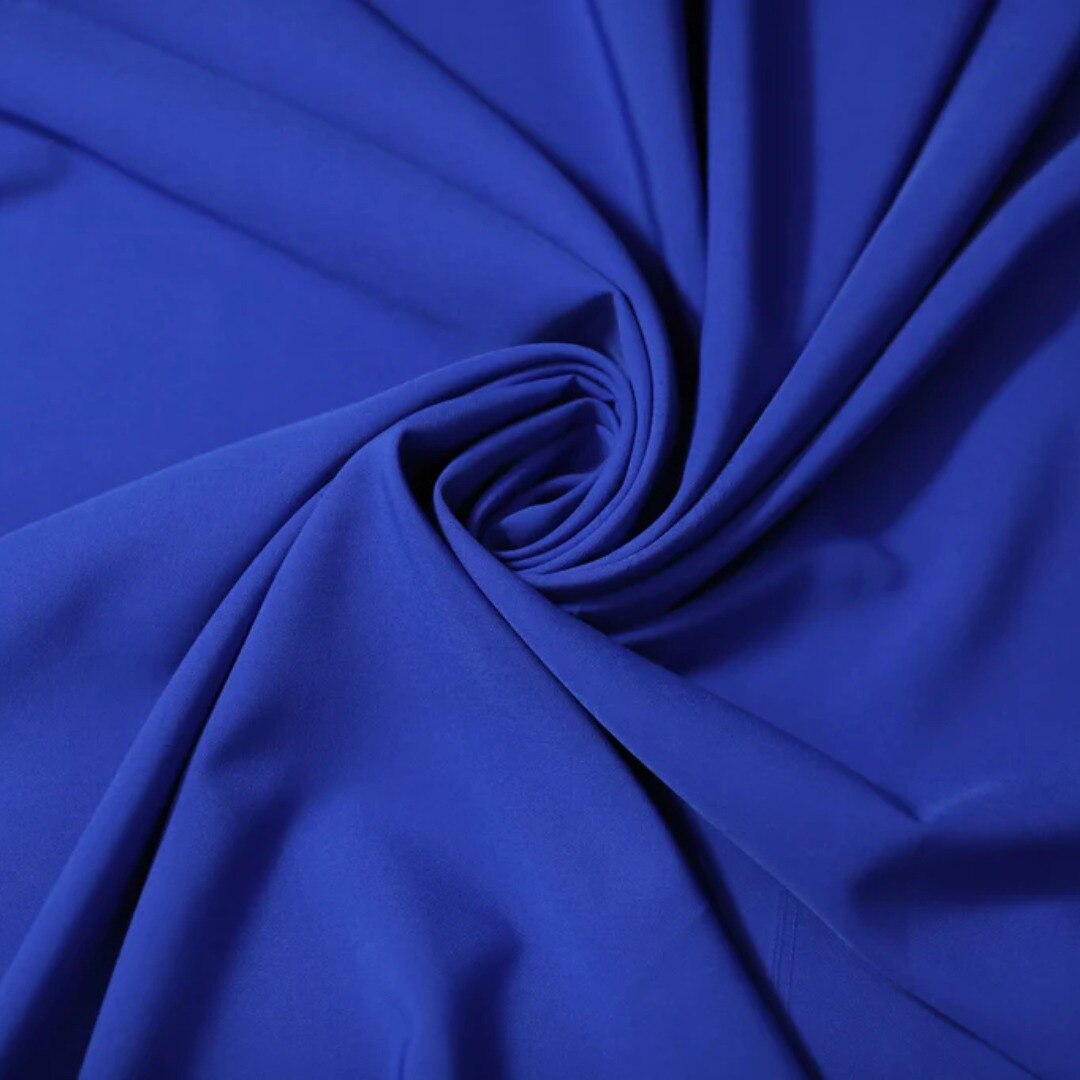 Material textil Stofa Barbie, Imprimeu Uni, 150 x 100 cm, Albastru ...