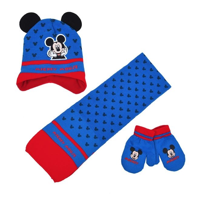 Set fes, fular si manusi pentru copii intre 4 si 5 ani, poliester-acril ...