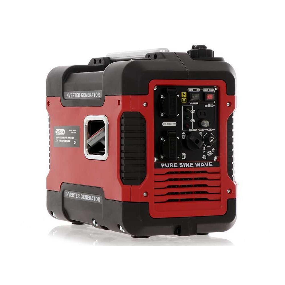 Generator pe benzina tip Inverter GeoTech SQL2000i, 1.7 kW, 4 timpi ...