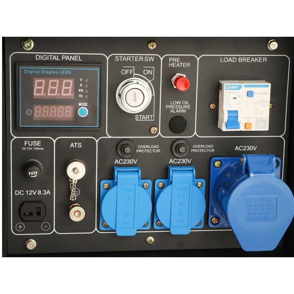 Generator de curent Diesel Blackstone OFB 6000 D-ES, putere nominala 5 ...