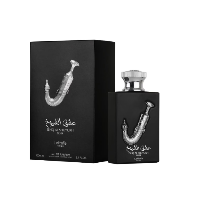 Lattafa Pride Ishq by Shuyukh Silver Eau de Parfum, Férfi, 100 ml - eMAG.hu