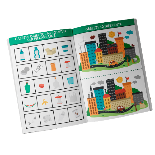 Carte de activitati si exercitii pe tema ecologiei pentru copii - eMAG.ro