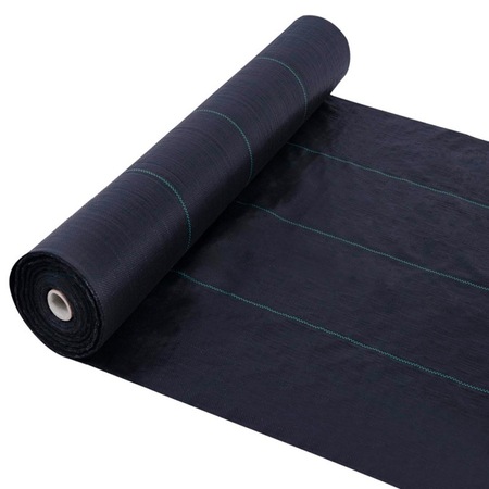 Plasa neagra antiburuieni, 2 x 100 m - eMAG.ro