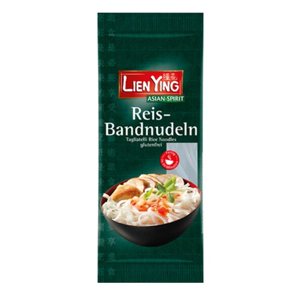 Noodles - taietei asiatici din orez, fara gluten Lien Ying - 250 g ...
