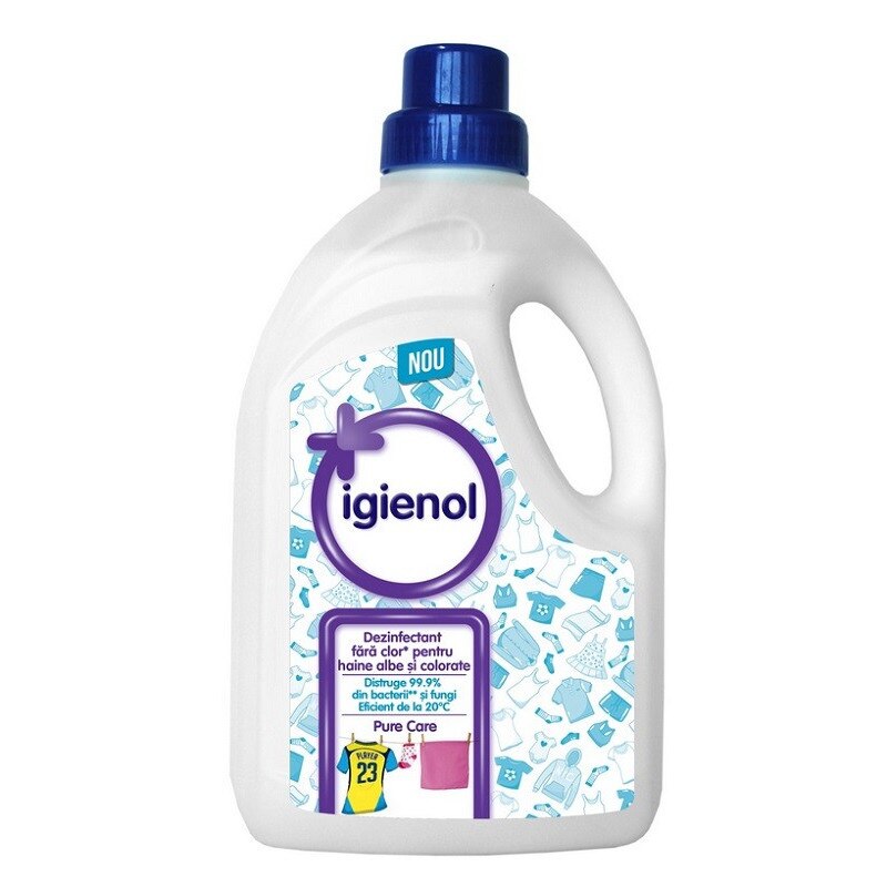 Set 2 x Dezinfectant Haine Igienol 1.5 l Pure - eMAG.ro