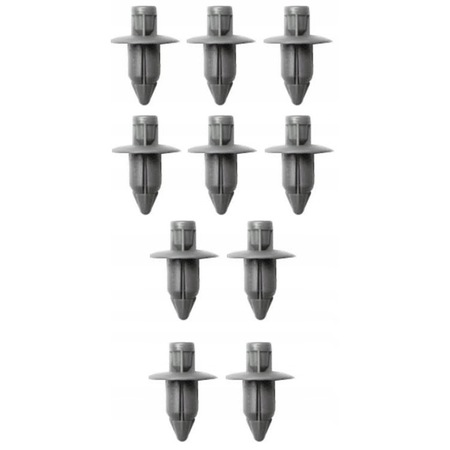 Set de 10 cleme auto, AutoDor, Gri - eMAG.ro