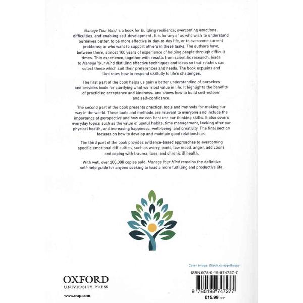 Manage Your Mind - Gillian Butler - eMAG.ro