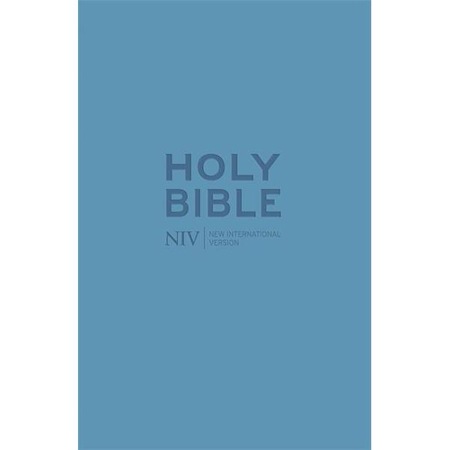NIV Pocket Cyan Soft-tone Bible with Zip - eMAG.ro