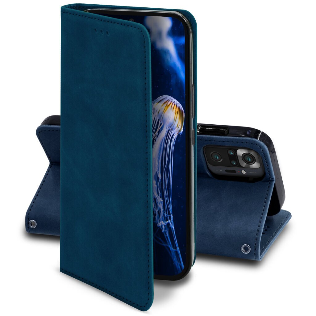 Калъф за портфейл, Moozy, Flip On, за Xiaomi Redmi Note 10 Pro, Xiaomi ...