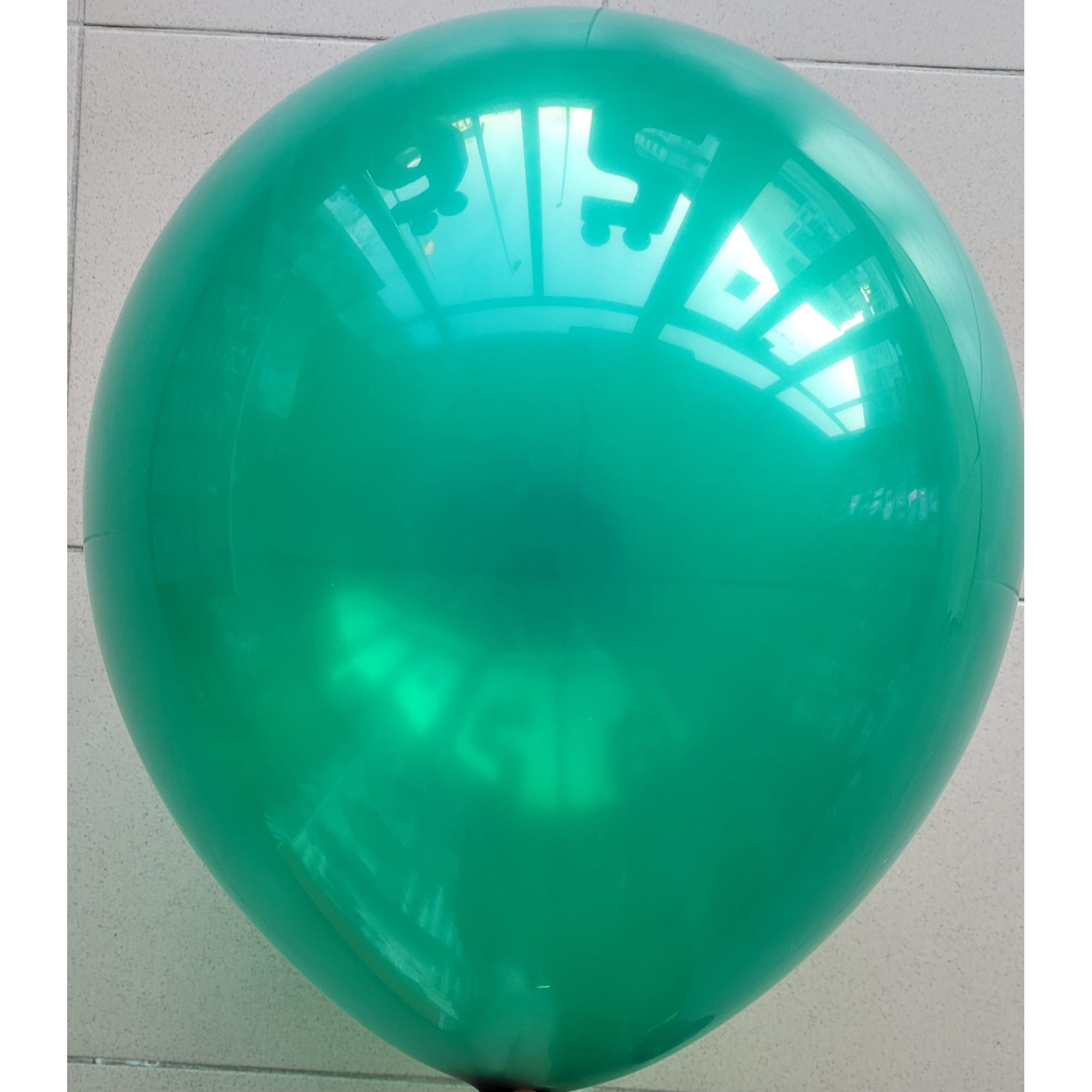 Set 2 baloane latex jumbo verde transparent 45 cm - eMAG.ro