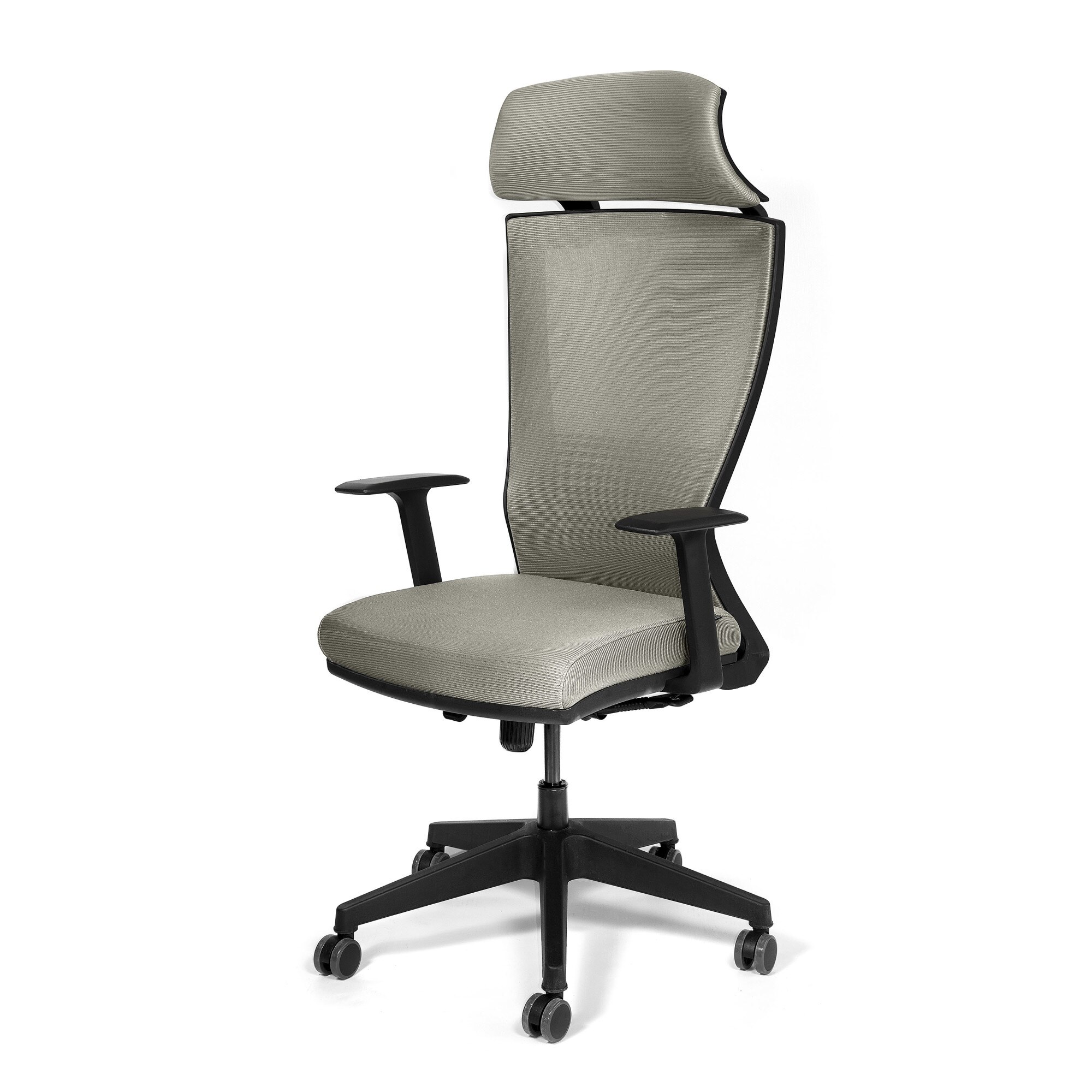 Scaun ergonomic birou KRONSIT, UDINE - gri deschis, material 3D air ...