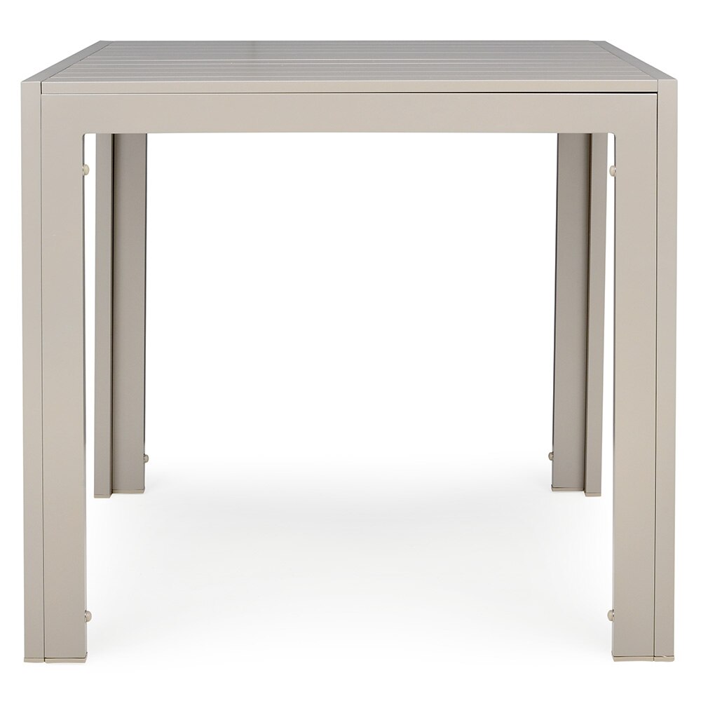 Masa patrata gradina/terasa, Maison Mex HAVEN, 80 x 80 x 75cm, sampanie ...