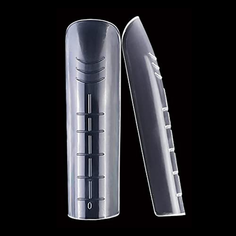 Tipsuri polygel Lila Rossa, 120 buc, transparente 3 - eMAG.ro