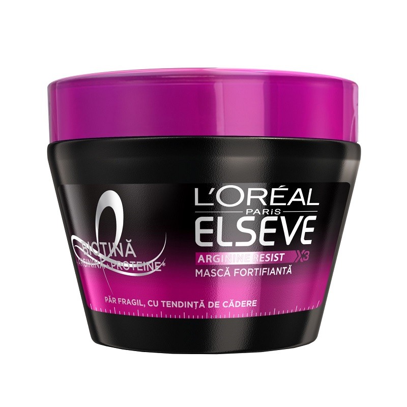 Set 2 x Masca de Par Arginine Resist Loreal Paris Elseve 300ml - eMAG.ro