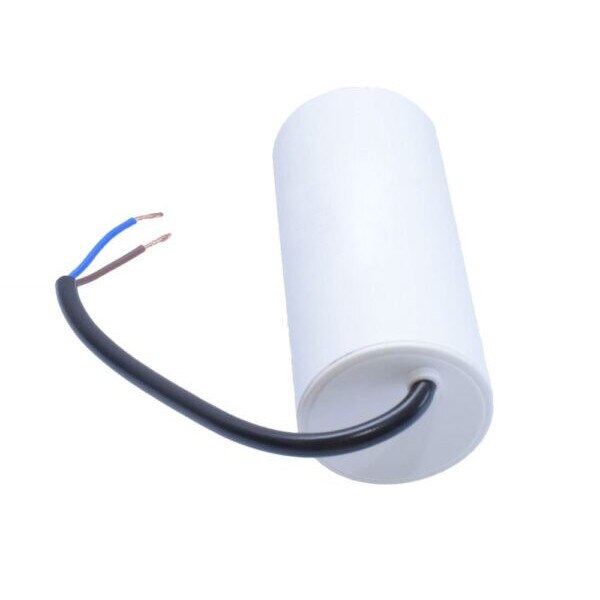 Condensator cu surub si fire pentru motoare electrice – 10uF / 450VAC ...