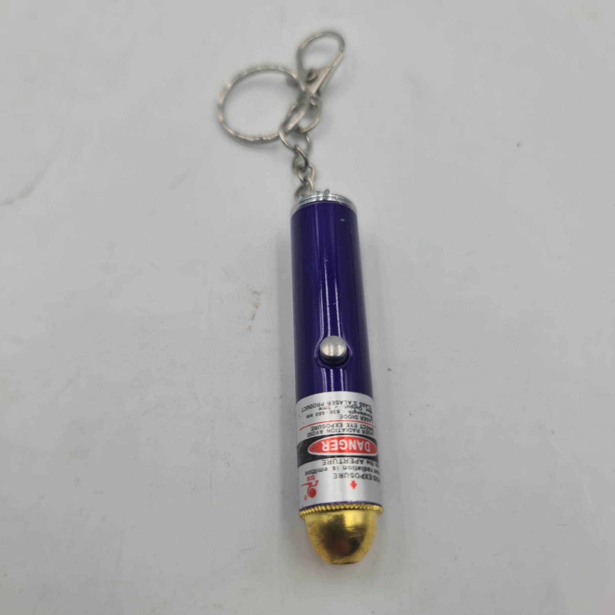 Laser Pointer, Tip Breloc, 12 Capete, Mov, Dalimag - eMAG.ro